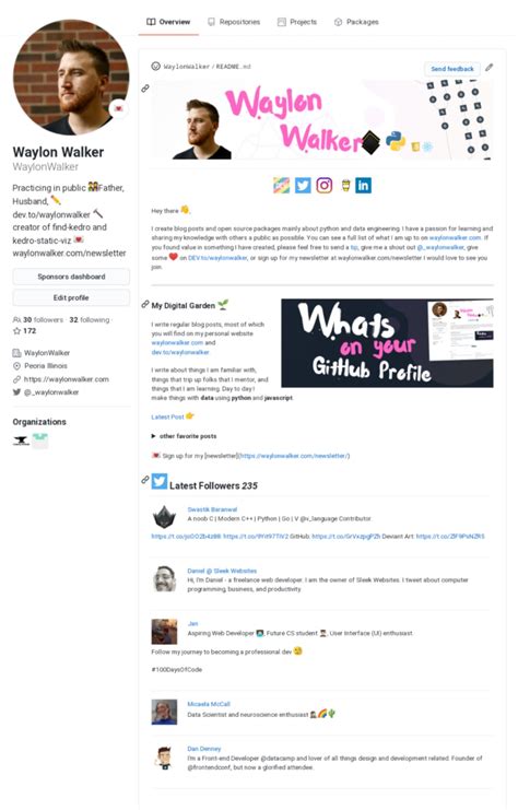 How To Add A Readme To Your Github Profile Dev Community