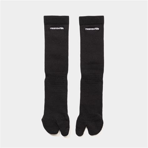 “tabi” Tube Socks Off Black Meanswhile