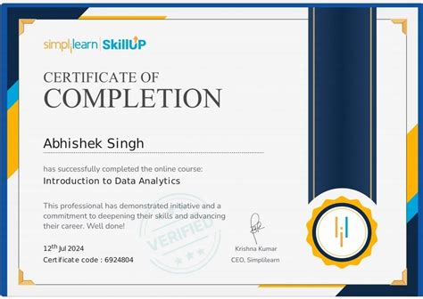 Abhishek Singh On Linkedin Dataanalysis Simplilearn