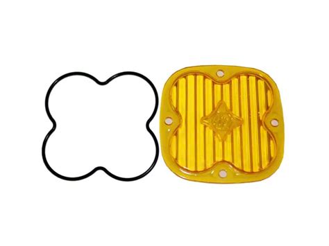 Baja Designs Bronco Squadron Series Lens Kit Amber Wide Cornering