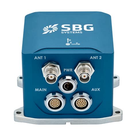 Ekinox D All In One Dual Antenna Rtk Inertial System Sbg Systems