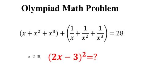 how to solve this olympiad math question here is a simple and easy