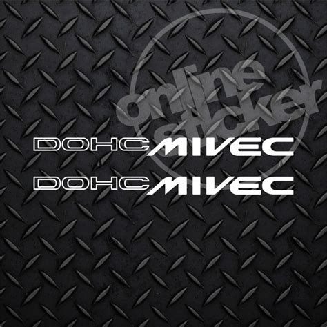 Stiker Dohc Mivec Cutting Menyala Lazada Indonesia