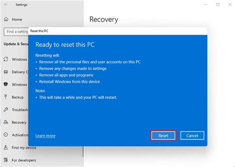 Ways To Reset Windows PC Without Losing Data