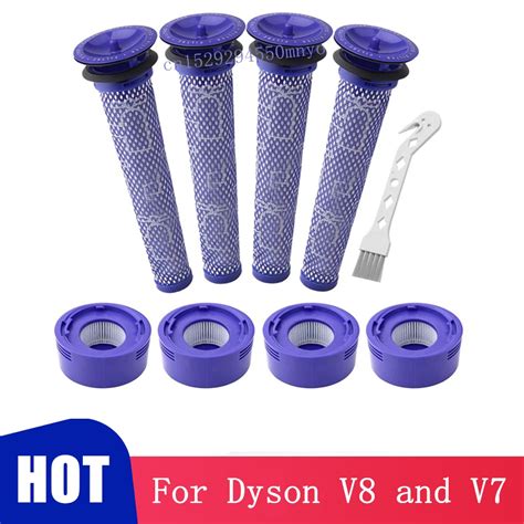 8 Pack Pre Filters And 2 Pack Hepa Post Filters Re Grandado