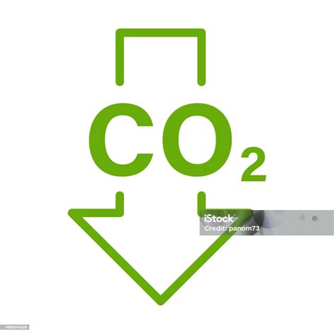 Co2 배출량 감소 아이콘 벡터 중지 기후 변화 기호 그래픽 디자인 로고 웹사이트 소셜 미디어 모바일 앱 Ui 그림 0에 대한 스톡 벡터 아트 및 기타 이미지 Istock