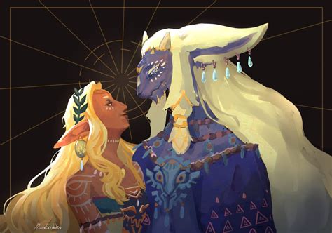 Klume On Twitter Sonia And Rauru Of Hyrule Tearsofthekingdom
