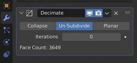 How To Simplify A Mesh In Blender By Reducing Geometry Polygon And