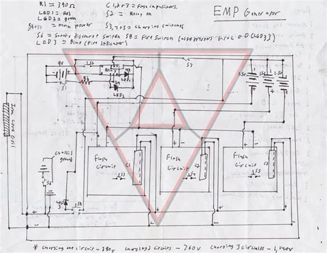 EMP Generator Schematic Emp Power Pyramids