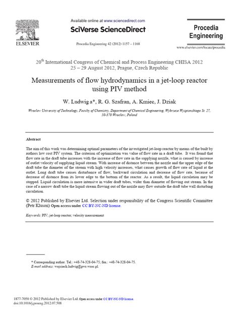 Upscale Jet Loop Reactor 2 Pdf Flow Measurement Fluid Dynamics Upscale Jet Loop Reactor 2 Pdf Flow Measurement Fluid Dynamics