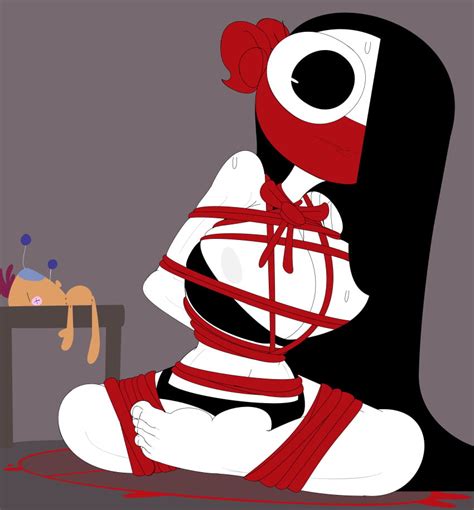 Rule 34 Bondage Bound Deviantart Female Female Focus Female Only Gag