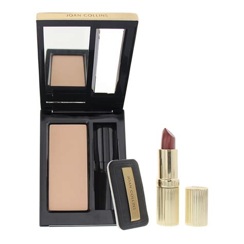 Joan Collins Compact Duo Powder 6g Katrina Cream Lipstick 35g
