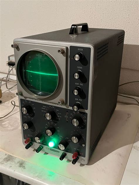 Osciloscopio Heathkit Modelo Io 12 De Segunda Mano Por 120 Eur En