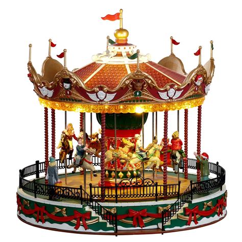 Lemax Christmas Village Santa Carousel By Lemax Mx Hogar