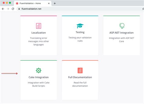 Examples On How To Use Fluentvalidation With Cake · Issue 1702 · Fluentvalidation