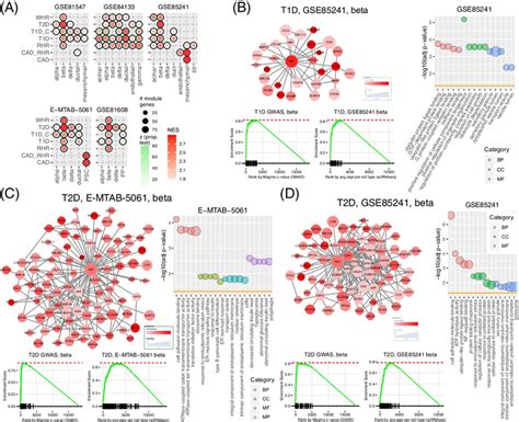 Trait Cell Type Association Using The Pancreas Panels A Association Download Scientific