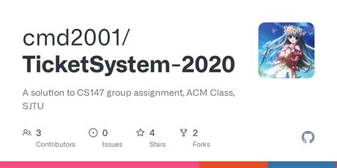 Github Cmd2001ticketsystem 2020 A Solution To Cs147 Group