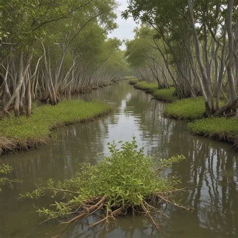 Flood Resilience Through Nature Based Coastal Protection Mangrove