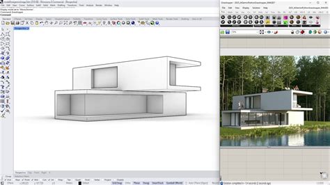🎨 From Massing Model To Render Preview — In Seconds 🏡🌲 Start With A