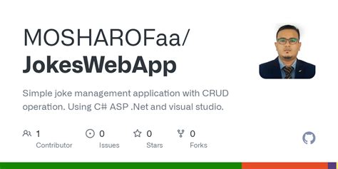 Github Mosharofaajokeswebapp Simple Joke Management Application