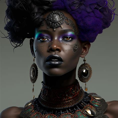 Premium Photo Black Goddess