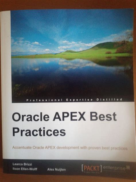 Dancing And Wrestling With Oracle Apex