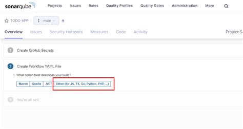 how to manage code quality with sonarqube and github actions