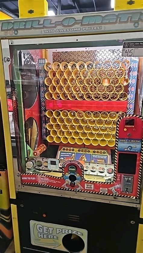 Drill O Matic Prize Vending Arcade Game Benchmark 2