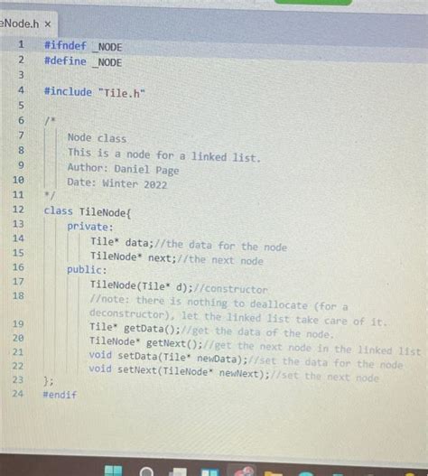 Solved Class Linkedstack The Next Class You Will Be