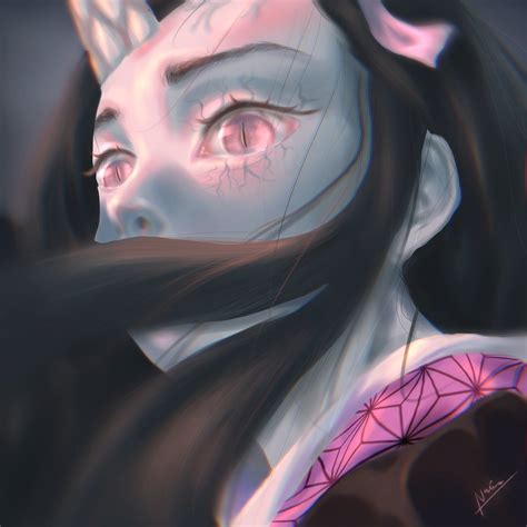 🌸 Nezuko 🎀 R Anime Art