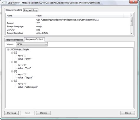 Cascading Dropdowns With Wcf Restful Webservices Linq To Sql Json And Jquery Steve Taylors Blog