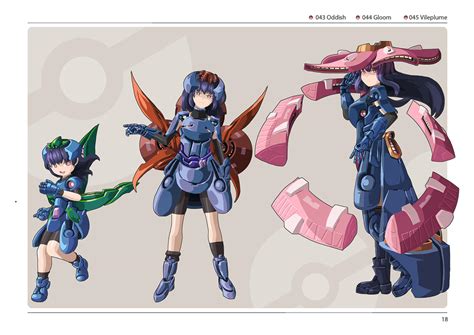 Pokemon Mecha Musume 043 45 By Jack Thian On Deviantart