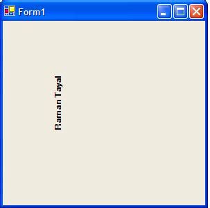 Vertical Label Control In VB NET CodeProject