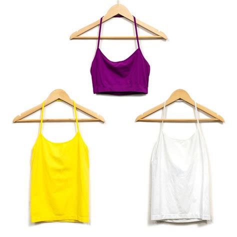 【曲艾玲私服】love Sex Money 繞頸彈性小背心組｜popchill 拍拍圈