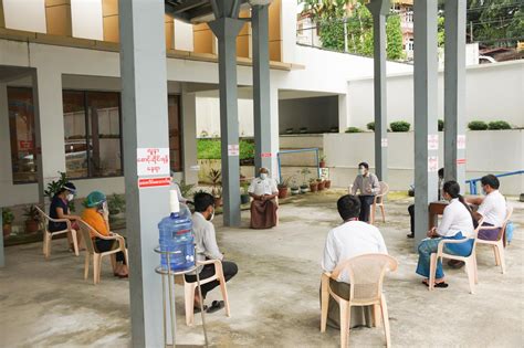 ရန်ကုန်အနောက်ပိုင်းခရိုင် လူထုအခြေပြုဗဟိုဌာန ဗဟန်း Community Centre ၌ ဖျားနာကုဆေးခန်း Fever