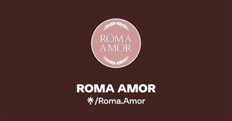 Roma Amor Instagram Facebook Linktree