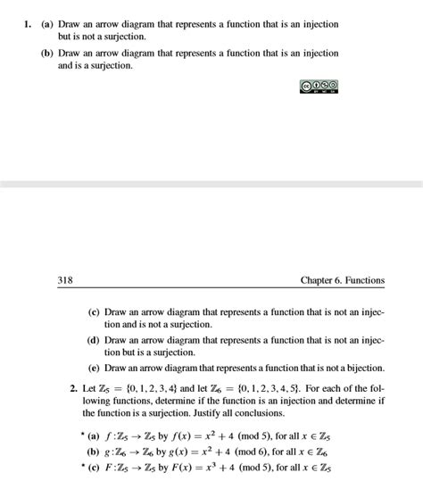 Solved 1 A Draw An Arrow Diagram That Represents A Chegg Com