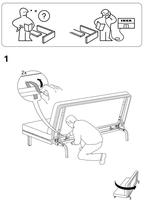 Ikea Nyhamn Cover For 3 Seat Sofa Bed Instruction Manual