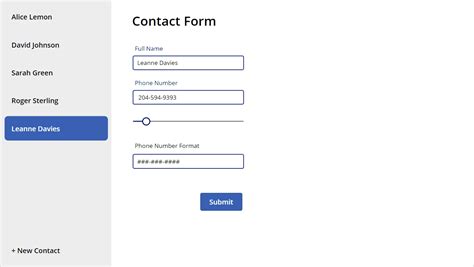 Power Apps Phone Number Formatting In A Form Input Mask