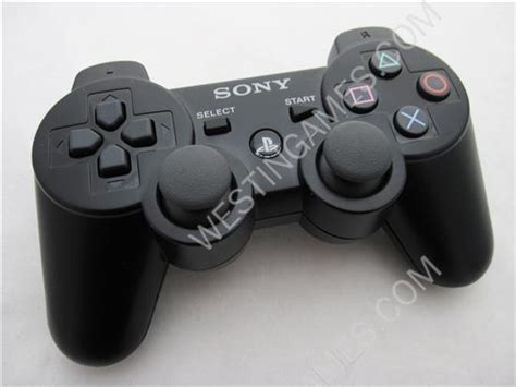 Dual Shock Dualshock 3 Wireless Bluetooth Sixaxis Controller Black