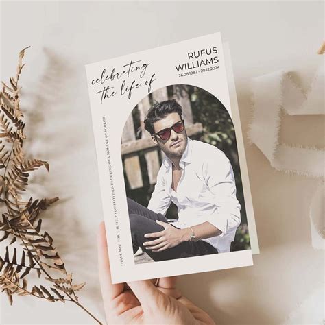 Funeral Program Layouts Artofit