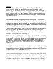 Evidence Based Practice Powerpoint Notes Docx Introduction Evidence Based Practice EBP Gets