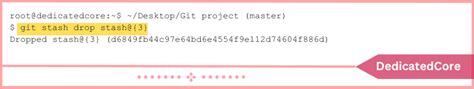 Guidebook To Manage Git Stashes Deletion And Restore