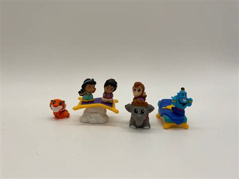 Squinkies Disney Aladdin Mini Figurine Toys Set Etsy