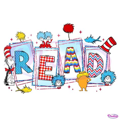 Dr Seuss Read Across America Png Free Download