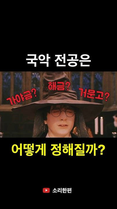 국악전공은 어떻게 정해질까 국악과 국악 음대 음대생 음대입시 전공 전공선택 대학교 서울대학교 한국예술종합학교 한양대학교 이화여자대학교 소리한편