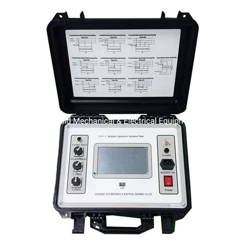 Automatic Capacitance Bridge Capacitance Inductance Tester Three Phase