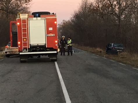 Катастрофа край заведение в Монтанско вдигна на крак огнеборци