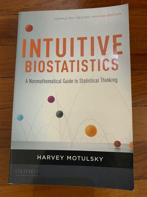 Intuitive Biostatistics 2nd Ed Hobbies And Toys Books And Magazines Textbooks On Carousell