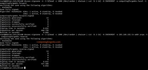 How To Secure Bind Dns Server With Dnssec Keys Computingforgeeks